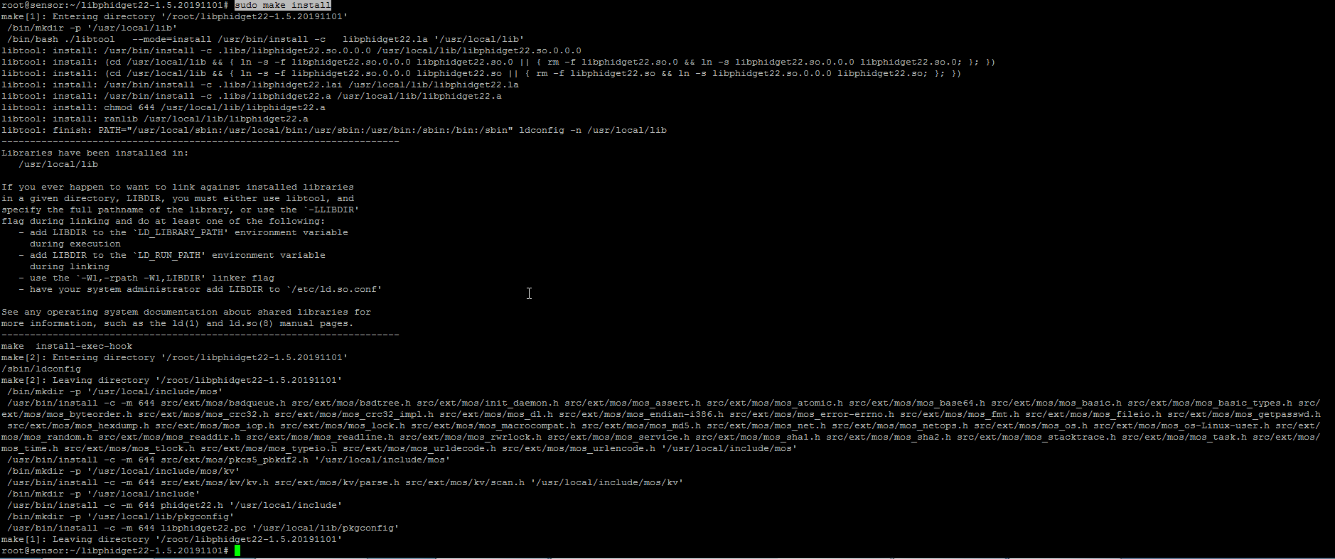 How To Set Up The Phidgets Library On The Raspberry Pi A One Time Setup